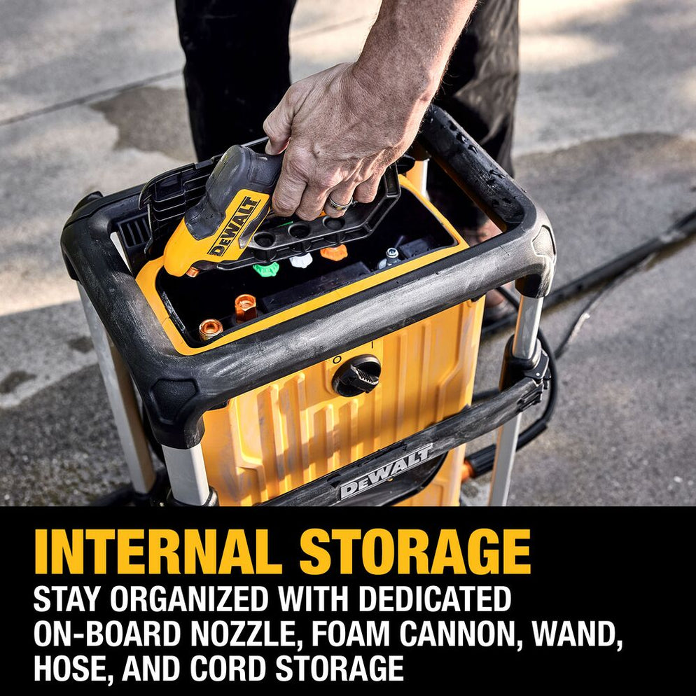 DeWALT DWPW3000 3000 MAX PSI 1.1 GPM 15 AMP Brushless Jobsite Pressure ...