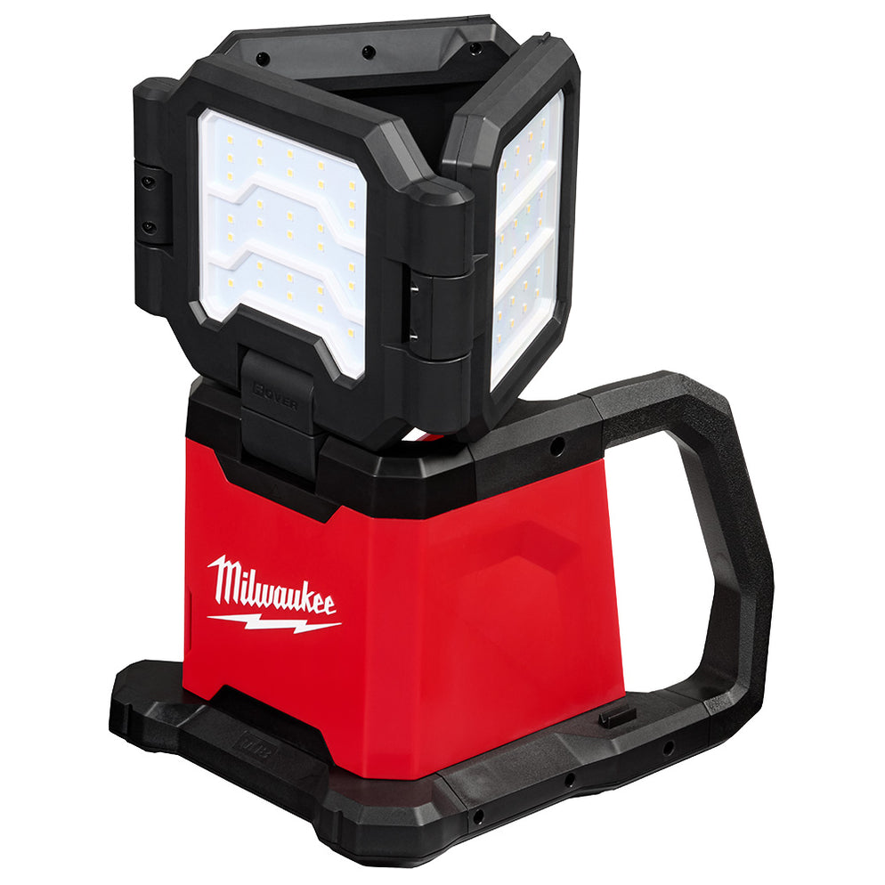 Milwaukee 2368-20 M18 ROVER Dual Power Triple-Panel Flood/Area Light ...