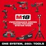 Milwaukee 2909-20 M18 FUEL 18V Cordless Li-Ion Coil Roofing Nailer ...