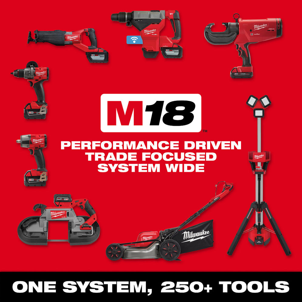 Milwaukee 2909-20 M18 FUEL 18V Cordless Li-Ion Coil Roofing Nailer ...
