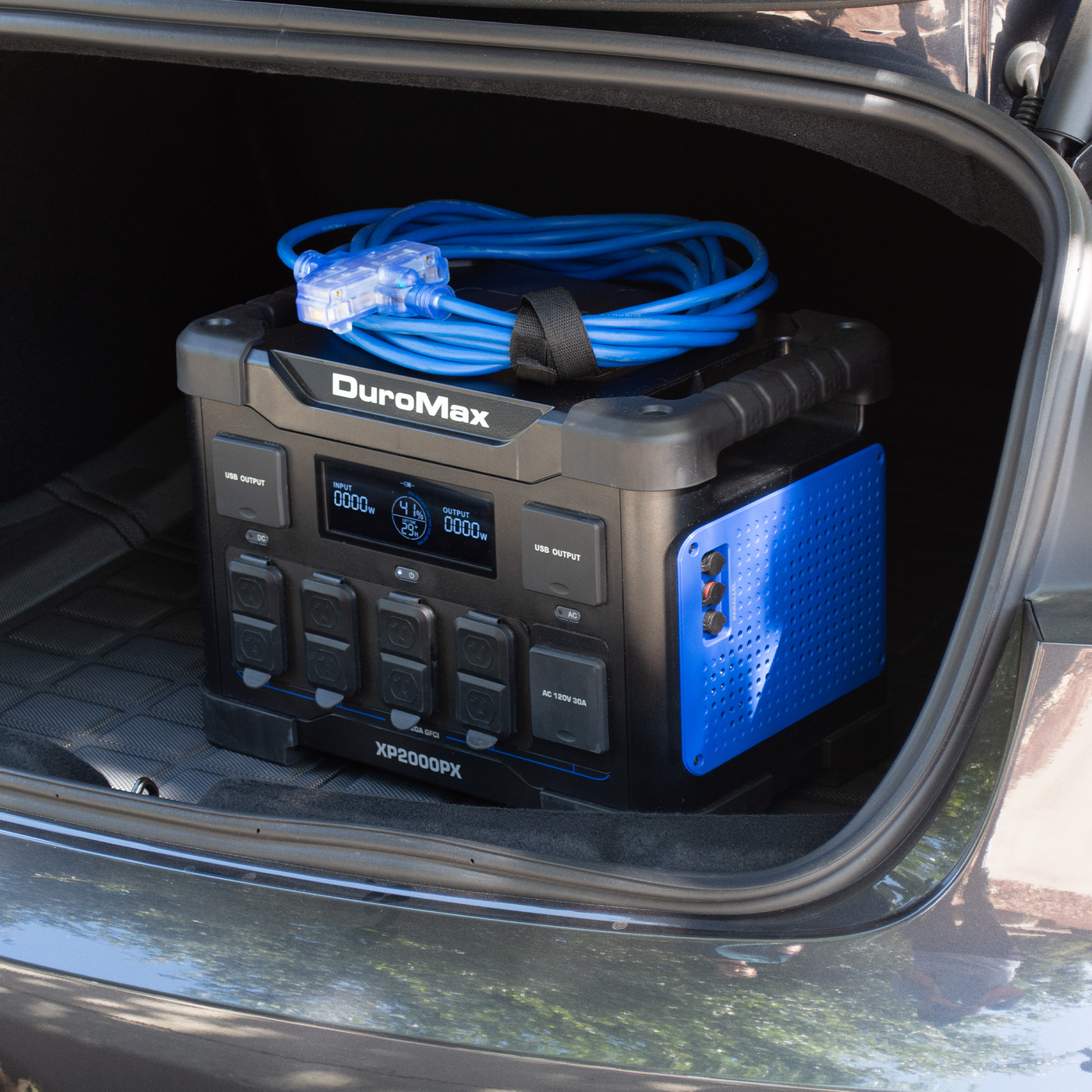 DuroMax XP2000PX 2000 Watt 1843 Wh LiFePO4 Portable Battery Backup ...