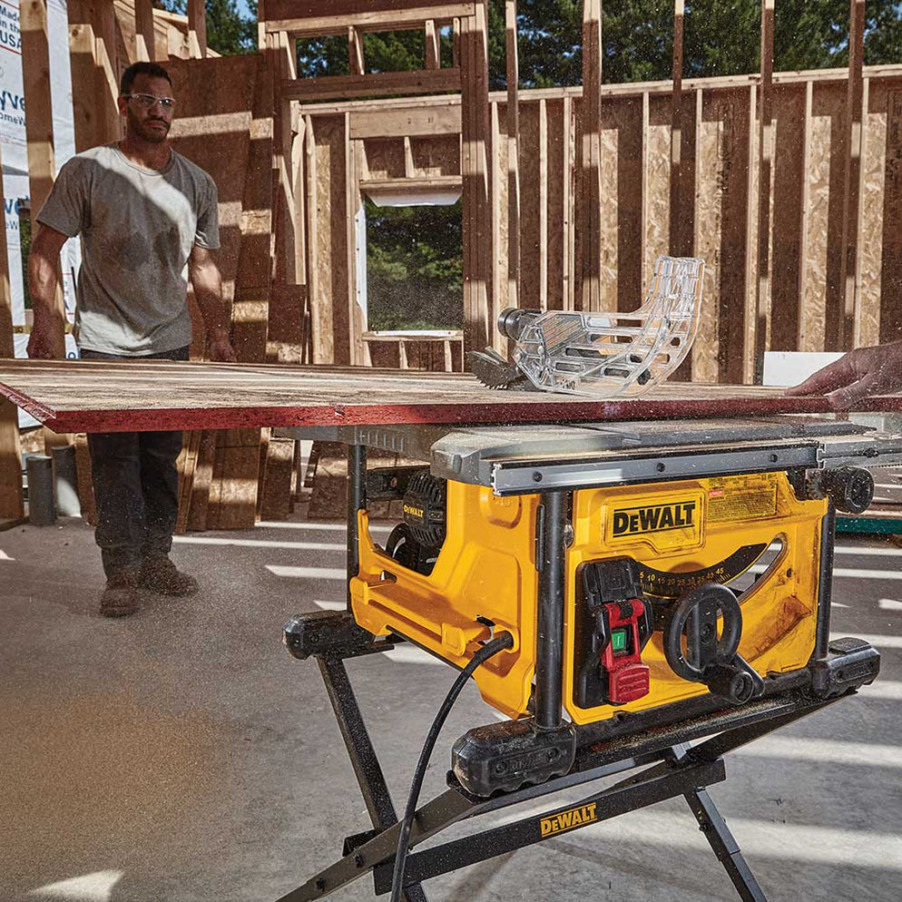 DeWALT DWE7485WS 15 Amp 8-1/4" Corded Compact Jobsite Table Saw w ...