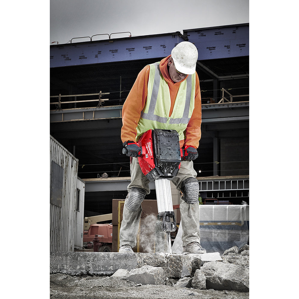 Milwaukee MXF368-1XC MX FUEL Breaker with Chisels Cart Battery Pack and ...
