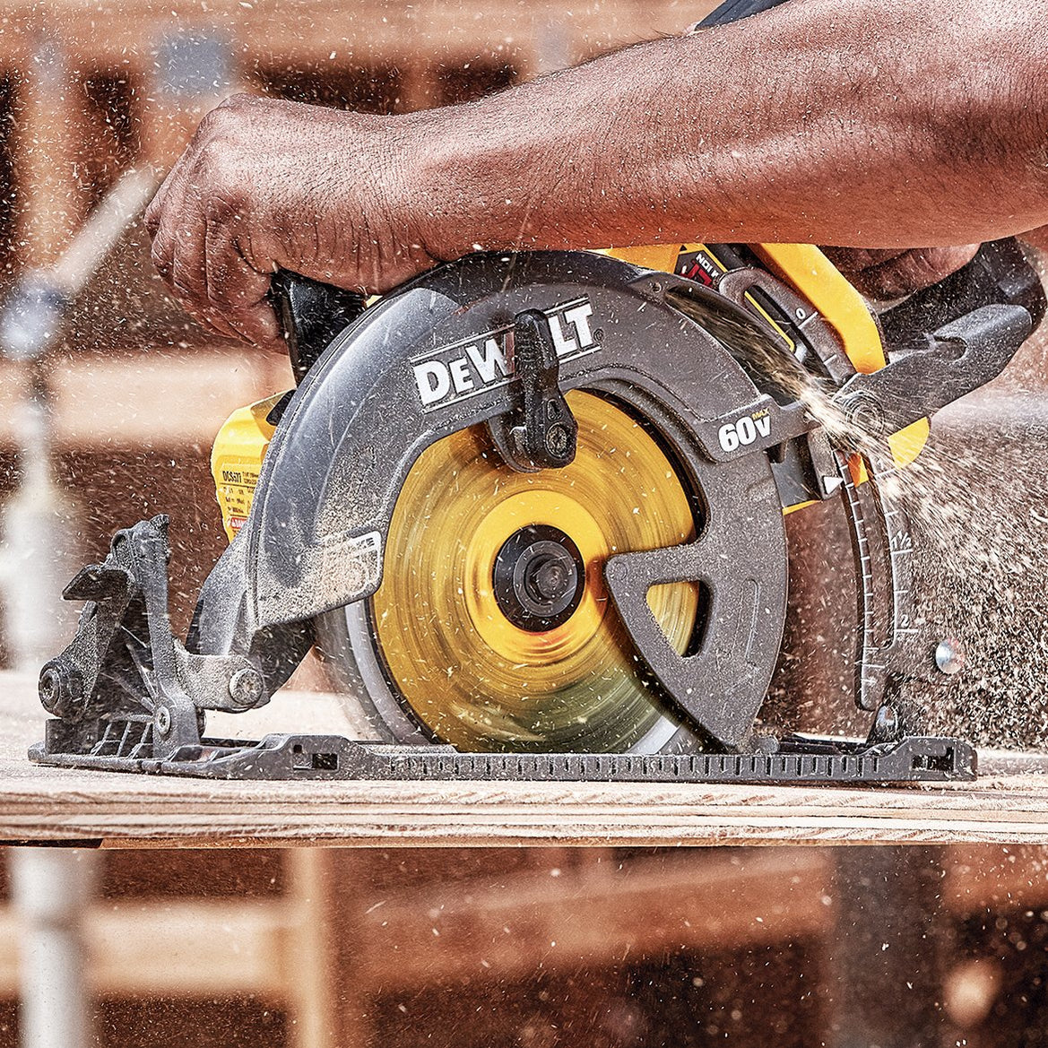 DeWALT DCS577B 60V 7-1/4-Inch Worm Drive Style Circular Saw - Bare Tool